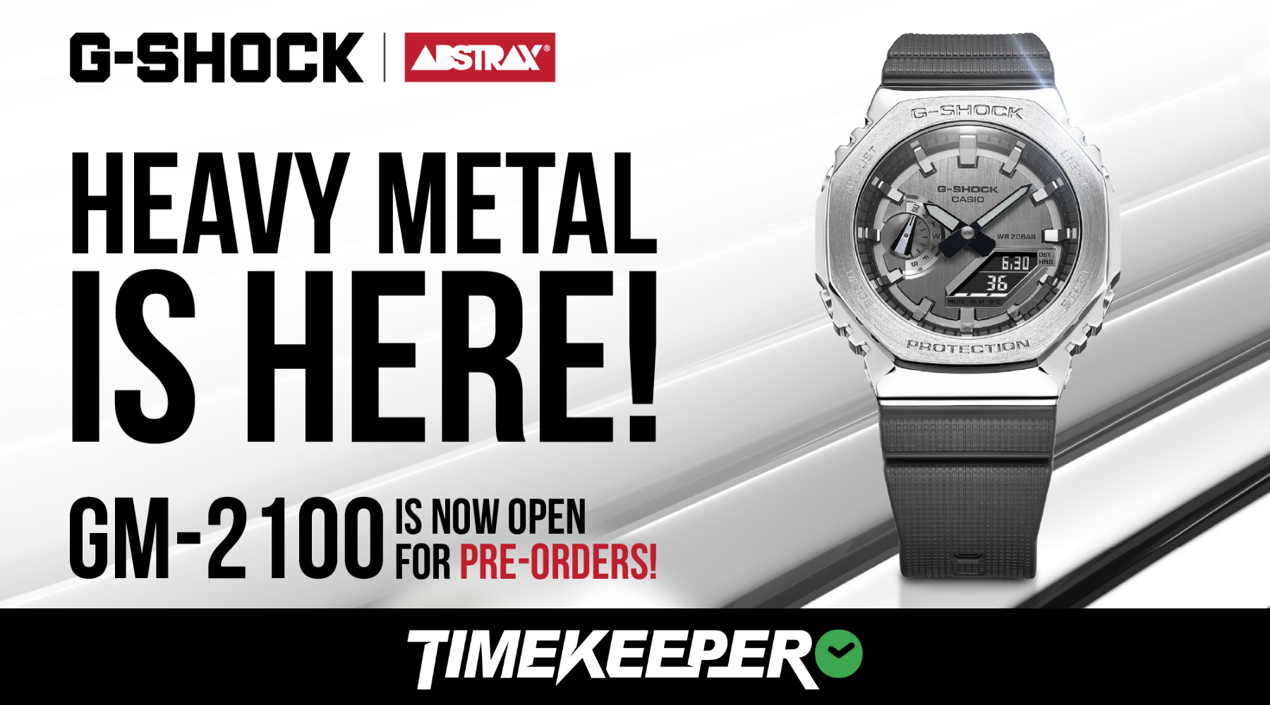 G-SHOCK GM2100 Series – Timekeeper