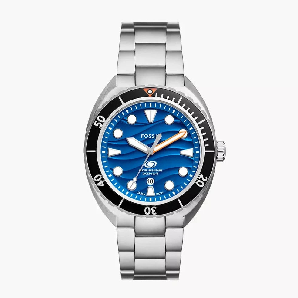 Breaker Three-Hand Date Stainless Steel Watch – Timekeeper