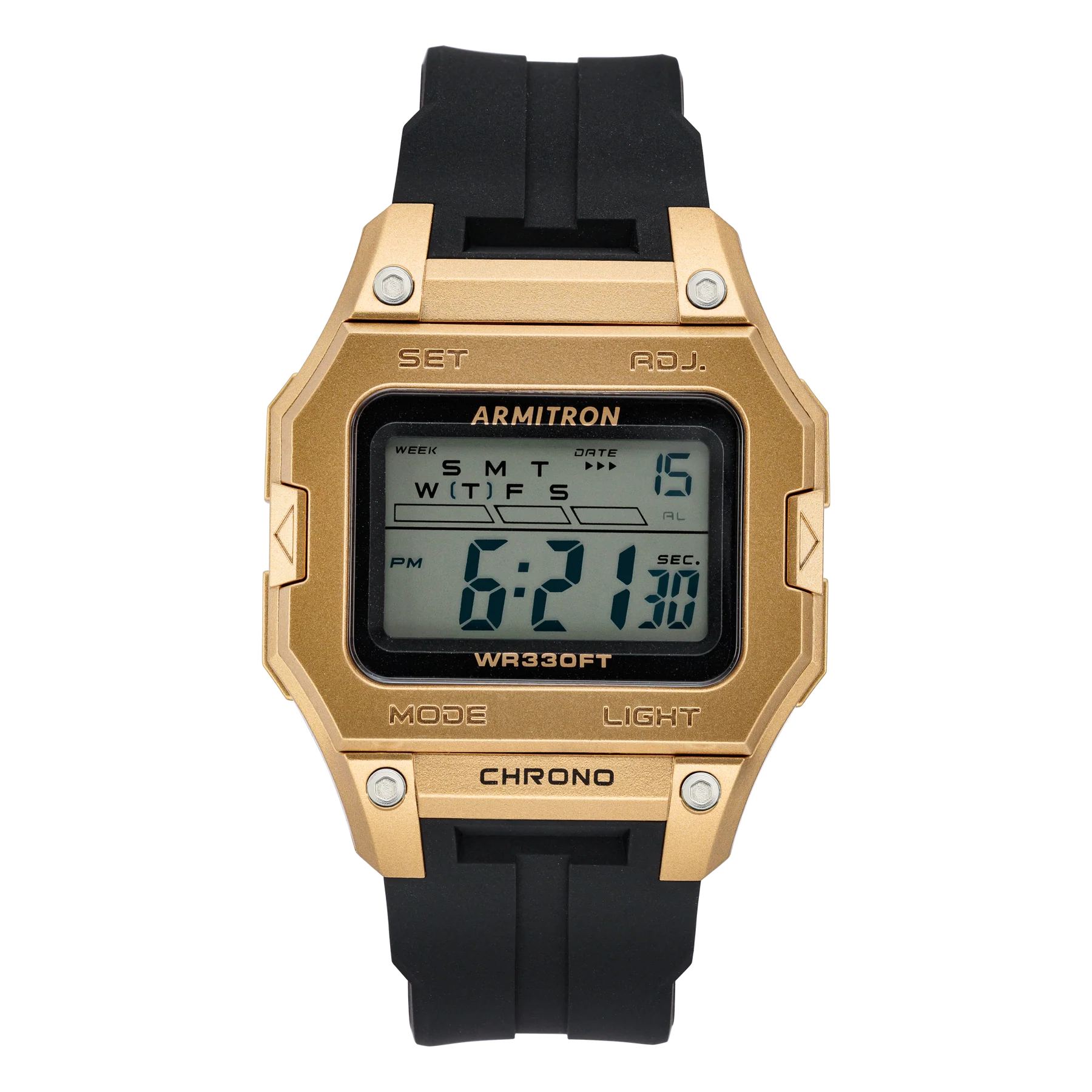 Armitron Sport Men Gold/Black (40-8460GDB) – Timekeeper