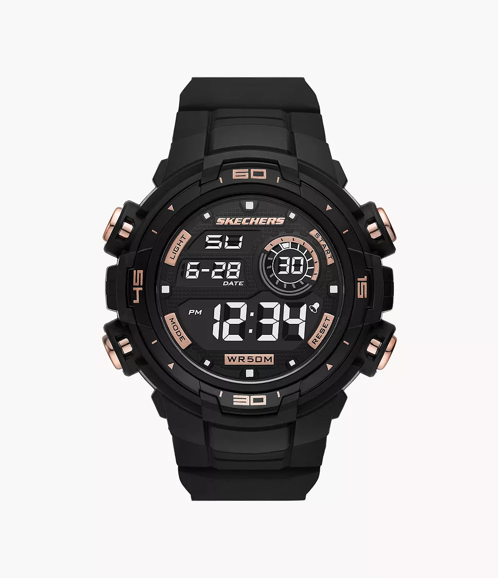 Burbank 51mm Digital Chronograph Watch – Timekeeper