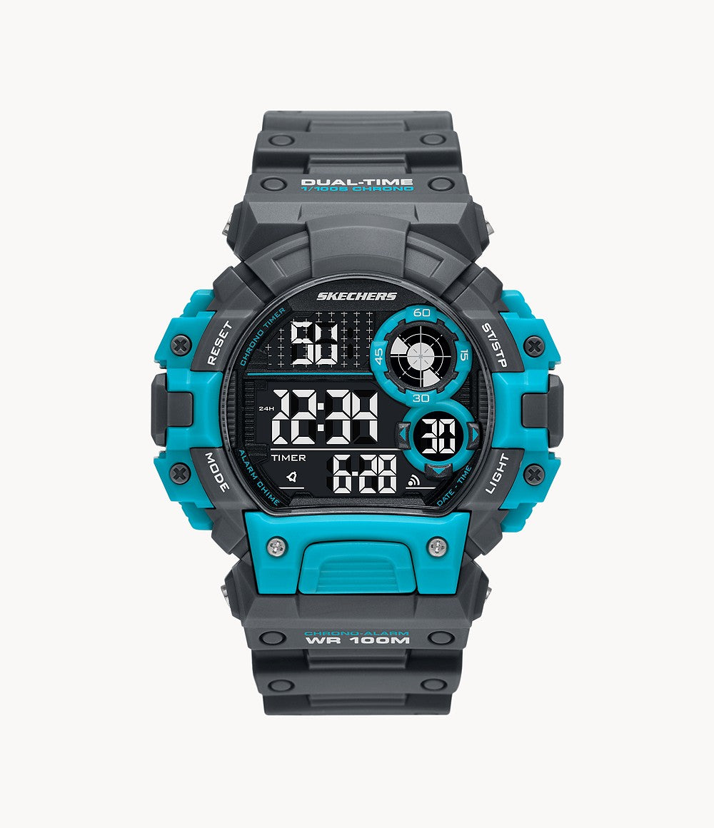 Evanston 51mm Digital Chronograph Watch – Timekeeper